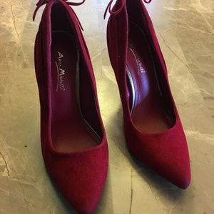 Anne Michelle | Shoes | Red Shoes Size 6 In Women | Poshmark